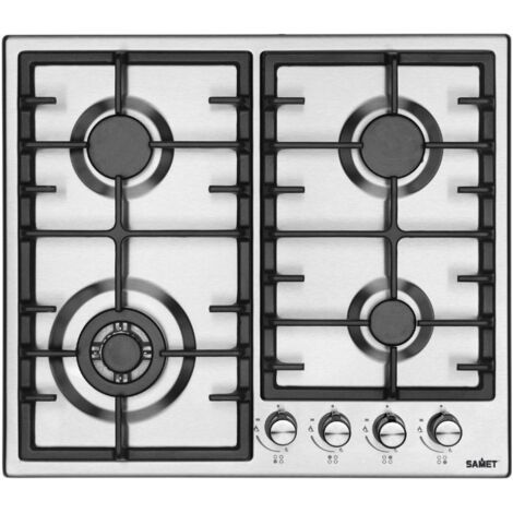 Samet Cocina Efesto Inox 4 fuegos L58xP51