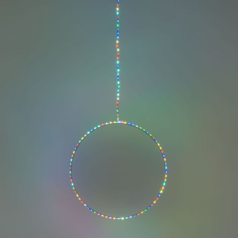 Círculo 2D ø37cm MicroLED RGB Multiflash