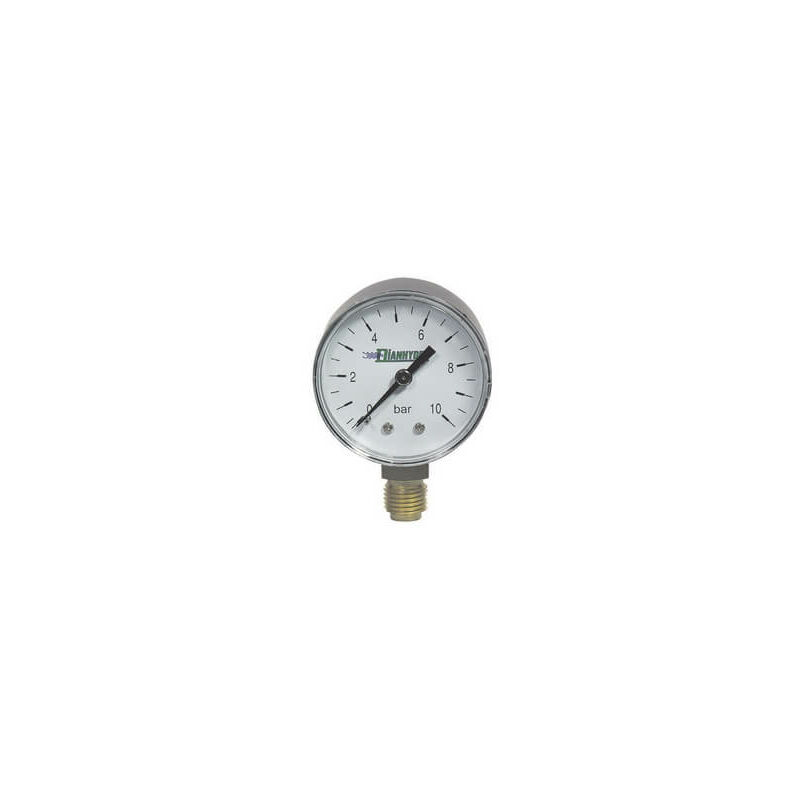 Manometer max. 10 bar 1/4 Anschluss (Gas)