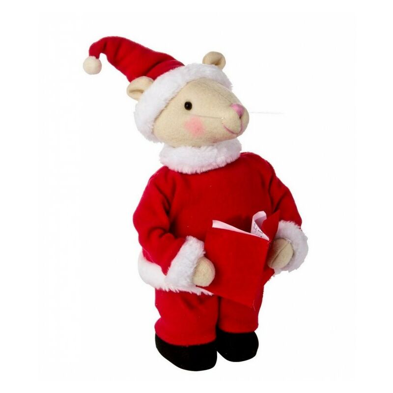 Süße singende Maus-Figur