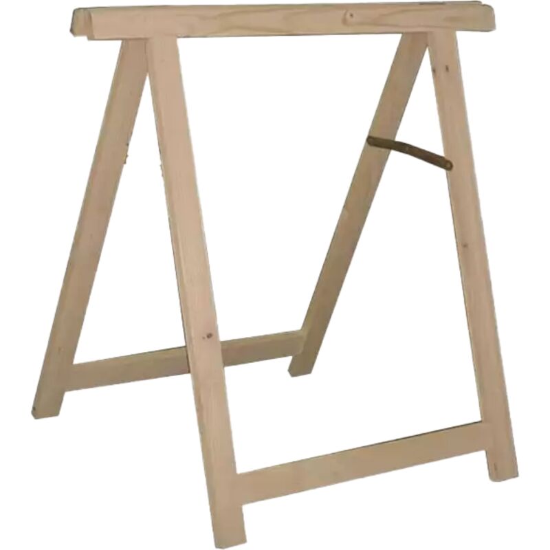 Hochwertiger 75x75 cm Tischlerbock aus Fichtenholz