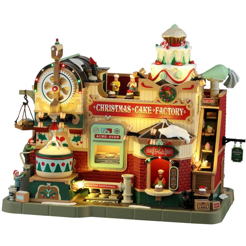 Weihnachtsgebäckfabrik 24,5x27,8x17,7 cm