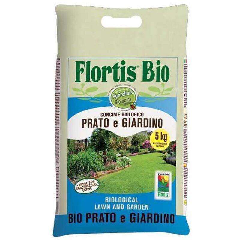 Granulatdünger für Rasen und Garten 5 kg Flortis