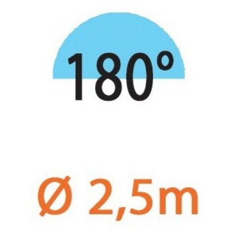 180-Grad-Mikrosprinkler