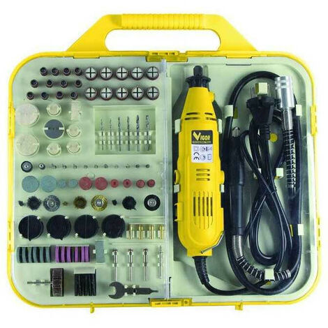 Multitool-Set Vigor Vum-165 – 165 Teile, 130 Watt