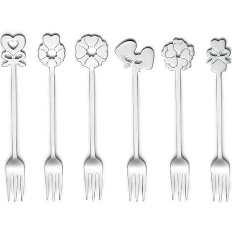 Set mit 6 Dolce Love Guzzini-Gabeln