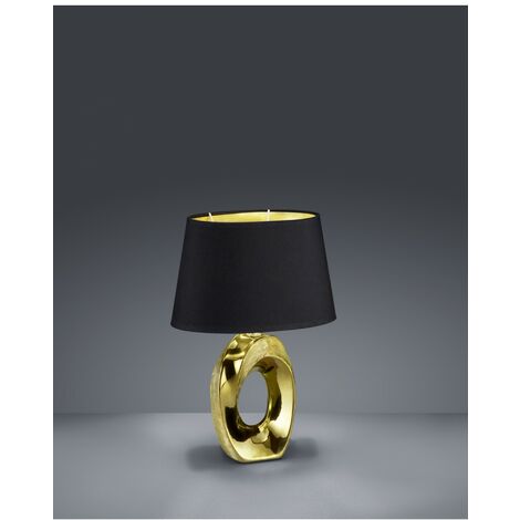 Tischlampe Modern Gold Ceramic Taba H33 cm Trio Lighting