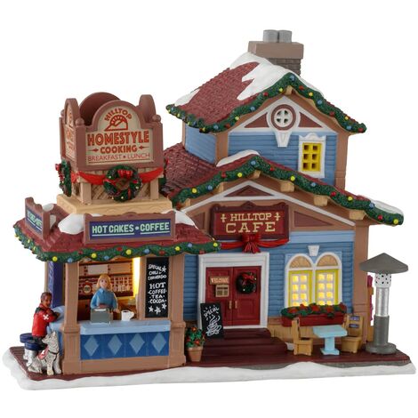 Lemax Hill Top Cofe B/O Led - Hill Top Cofe B/O Led für das Weihnachtsdorf