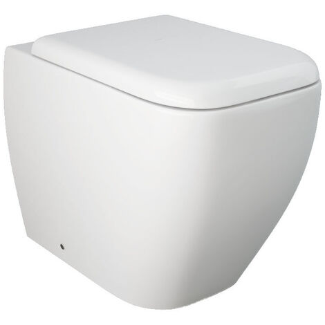 Metropolitan Unterputz-WC ohne Spülrand – Universal-Ablauf