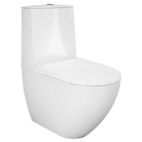 Wandhängendes Monoblock-WC mit verdeckten Befestigungen