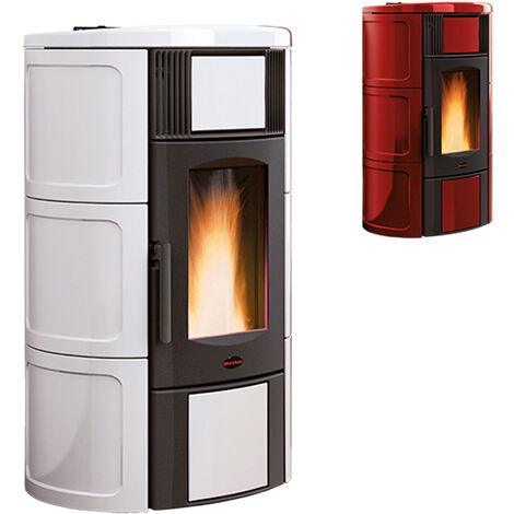 Iside Idro' 2.0 Pelletofen weiß