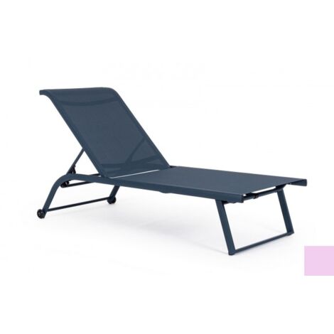 2x Liege c-Räder navy 70x182x91,5 cm