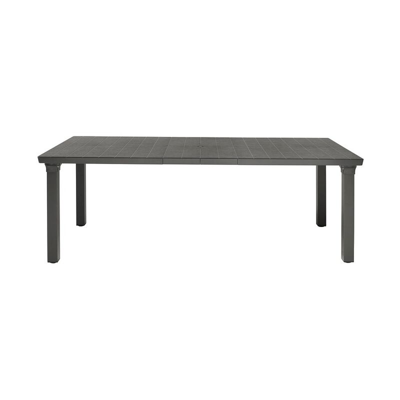 Table anthracite pour 3 170/195/220x100xh.75