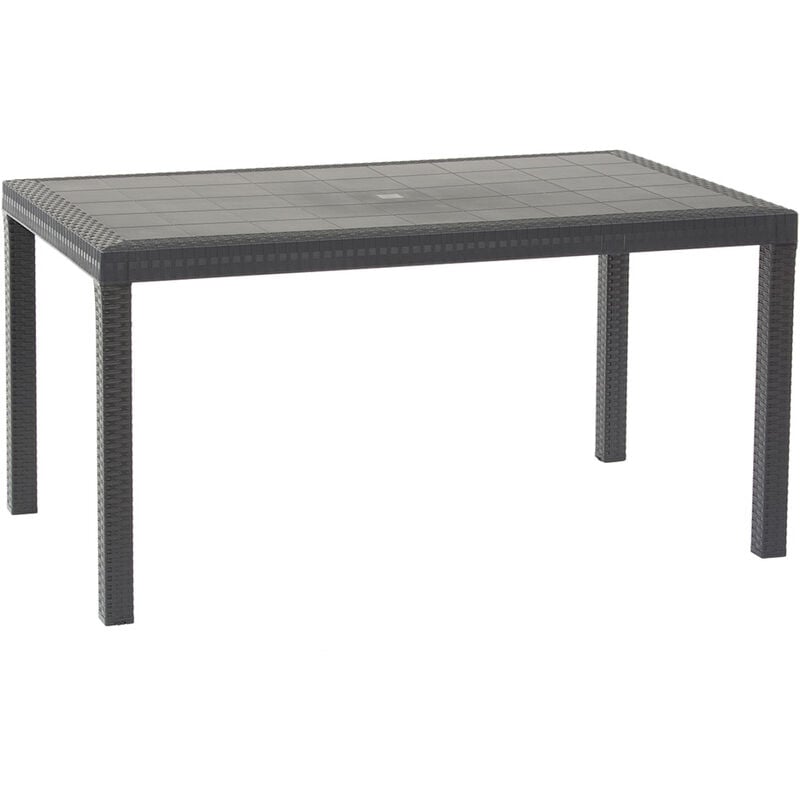 Table Polypropylène 'Houston' Anthracite