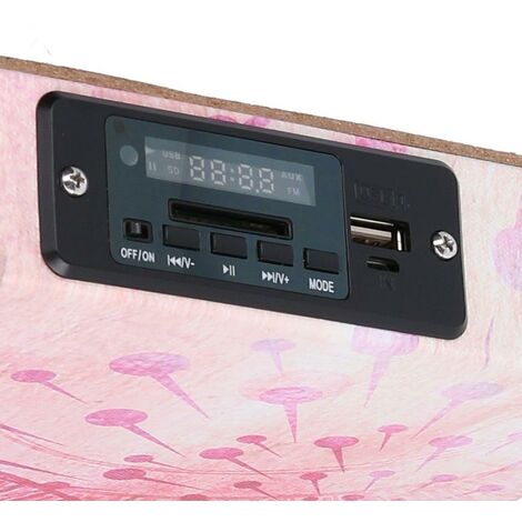 Image d'impression bluetooth rose rose moderne 150 x 50 x 4 cm