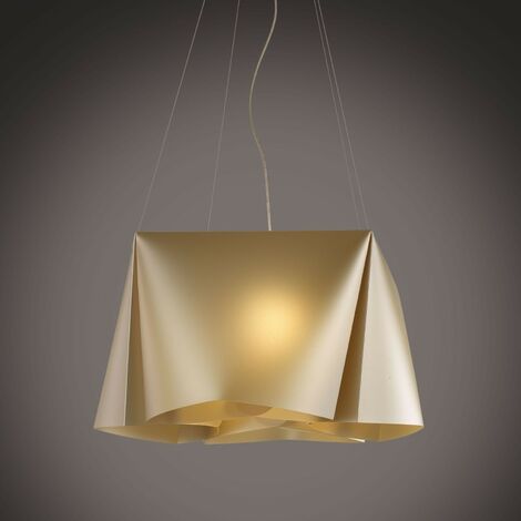 New Gold Suspension en Métal Chromé Cm. 59x31h