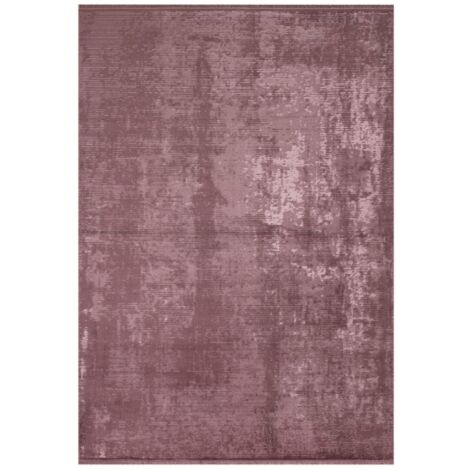 Tapis antidérapant vintage en bambou rose 120x180