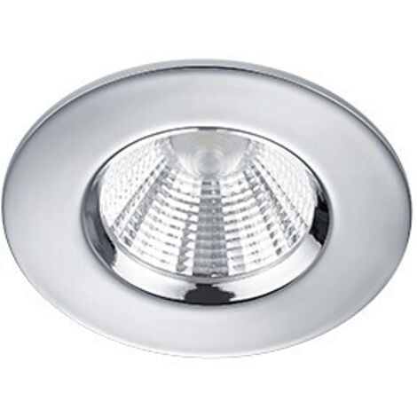 Spot Encastrable Rond Zagros Chrome Led 5W IP65 Ø8 cm Trio Lighting