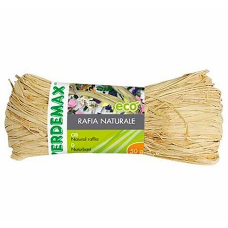 Bobine de Raphia Naturel 50 G