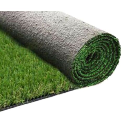 Tapis en gazon synthétique artificiel 20 MM 1X10 MT 48702