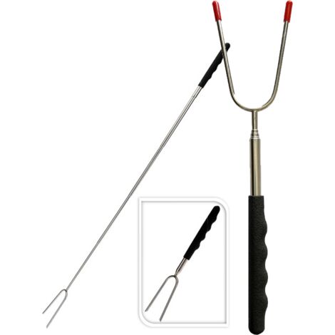 Extendable BBQ Fork 27x86 cm