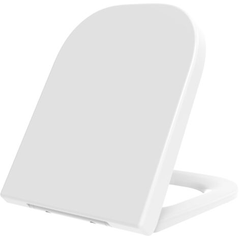 Couvercle de WC en thermodurcissable blanc brillant
