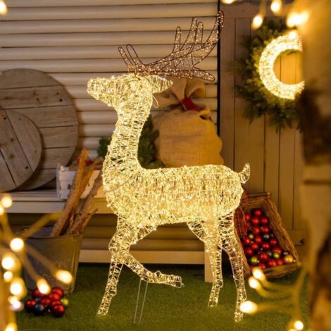 Renne 3D H130cm avec patte levée