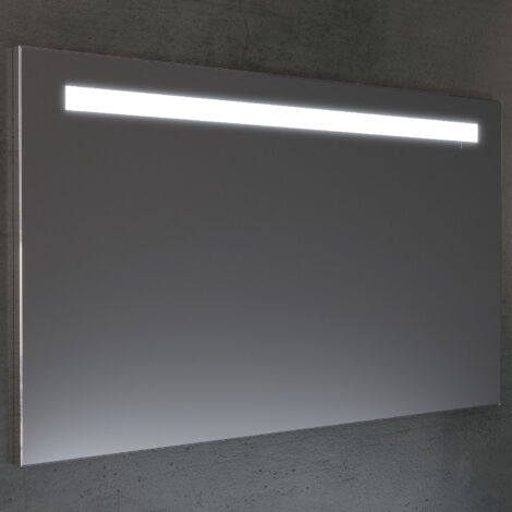 SCELTO DA DESIVERO Specchio con neon integrato l120 p 2,5 h 70 codice ...