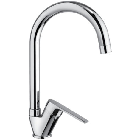 MAMOLI Logos 7730 miscelatore lavello 1f cromo bocca girevole tubi ...