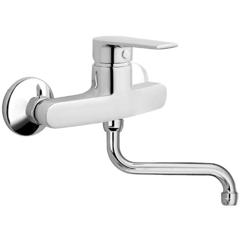 MAMOLI Logos miscelatore a due fori a parete per lavello codice prod ...