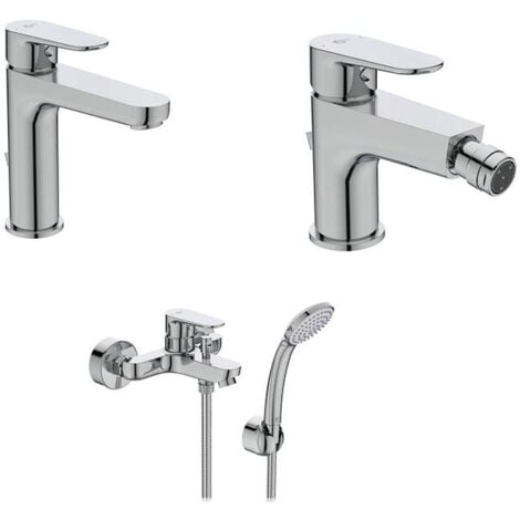 IDEAL STANDARD Kit rubinetti monocomando Cerafine O lavabo - bidet ...