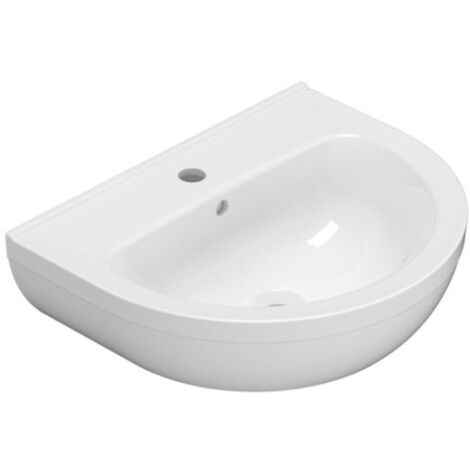 CERAMICA GLOBO Grace lavabo sospeso/colonna 55x45 codice prod: GRN55BI