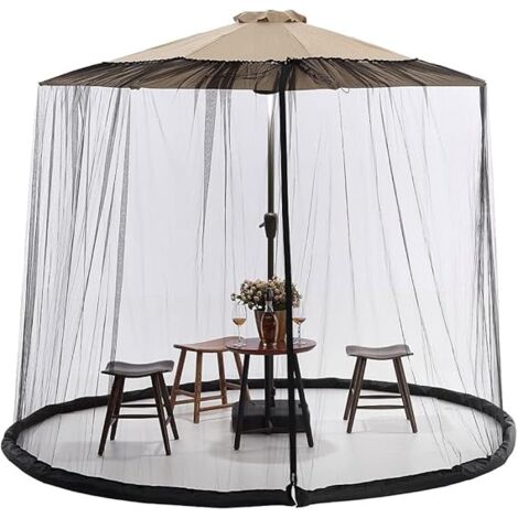 Filet moustiquaire pour parasol, écran en maille pour la canopée de ...
