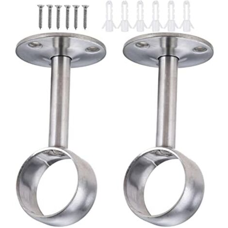32mm Supports de tringles à Rideaux, Support de Bride de Douille en ...