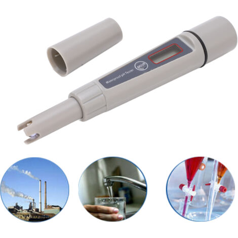 PH Meter IP65 Waterproof Digital Display Portable Handheld Water ...