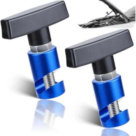 2 PCS Car Hood Prop Struts Clamp, Hood Strut Clamp, Car Lift Support ...