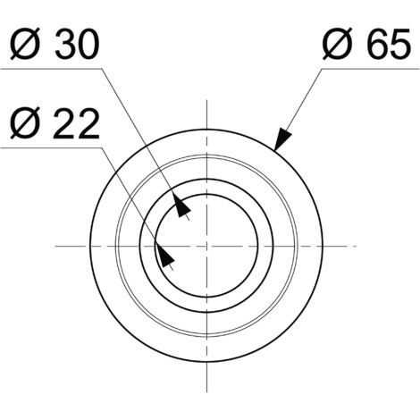 Joint de clapet standard M25 pour mécanisme de chasse d'eau wc Wirquin ...