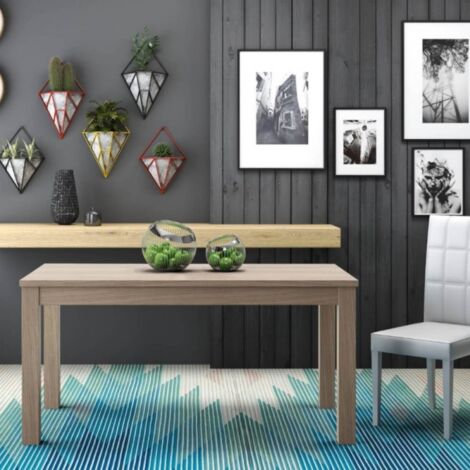 Mesa extensible 160x90 cm color olmo 240 cm - Elindo