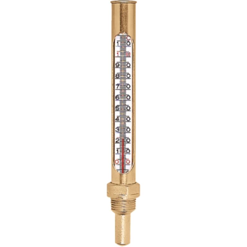 Thermometer im Gehäuse Caleffi 692000 Messing