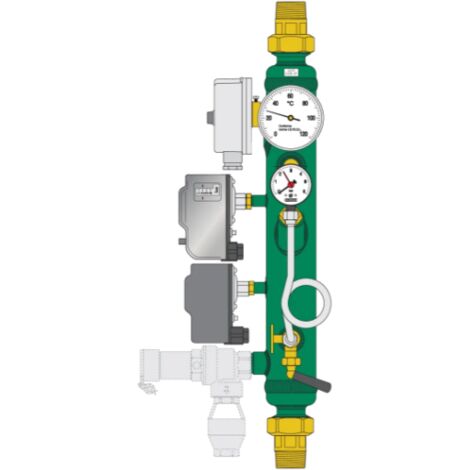 Instrumentenverteiler und Zubehör INAIL (EX ISPESL) 2" Caleffi 335092 2"
