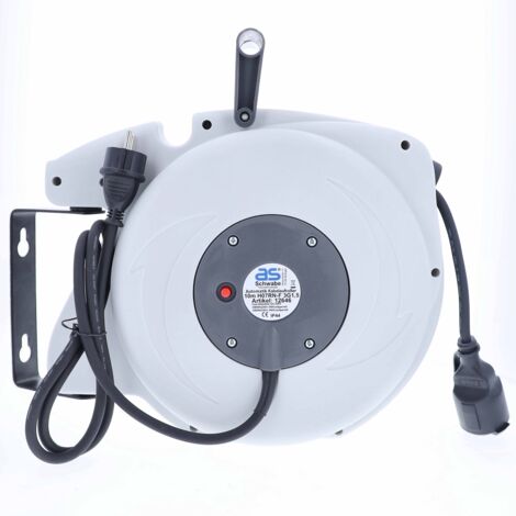 automatischer Kabelaufroller für außen 10m H07RN-F 3G1,5 IP44