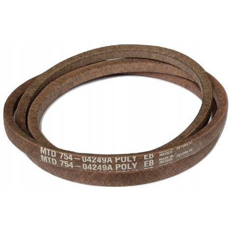 CINGHIA MOTORE-VARIATORE TRATTORINO RASAERBA MTD CUB CADE 754-04249A