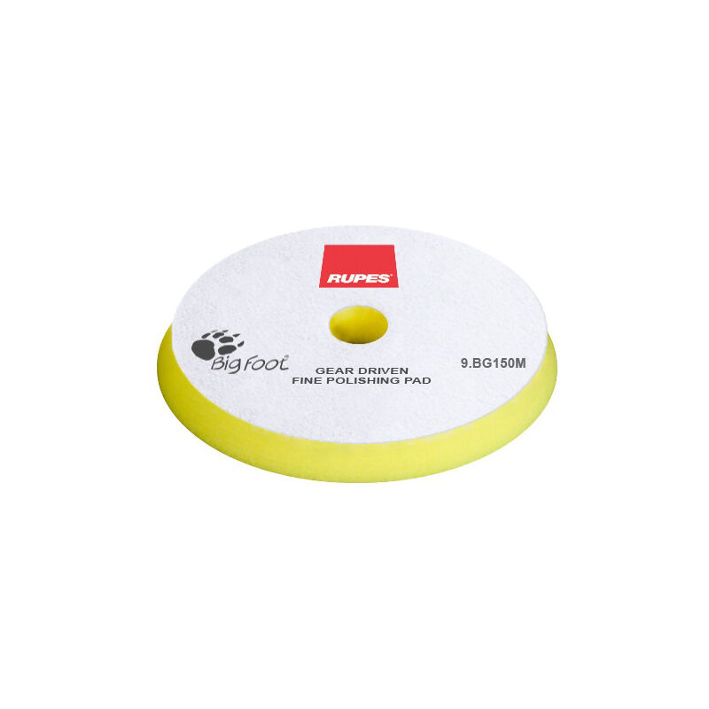 RUPES 9.BG150M TAMPONEGIALLO PER ROTOECCENTRICA FINE MILLE 130/140 mm