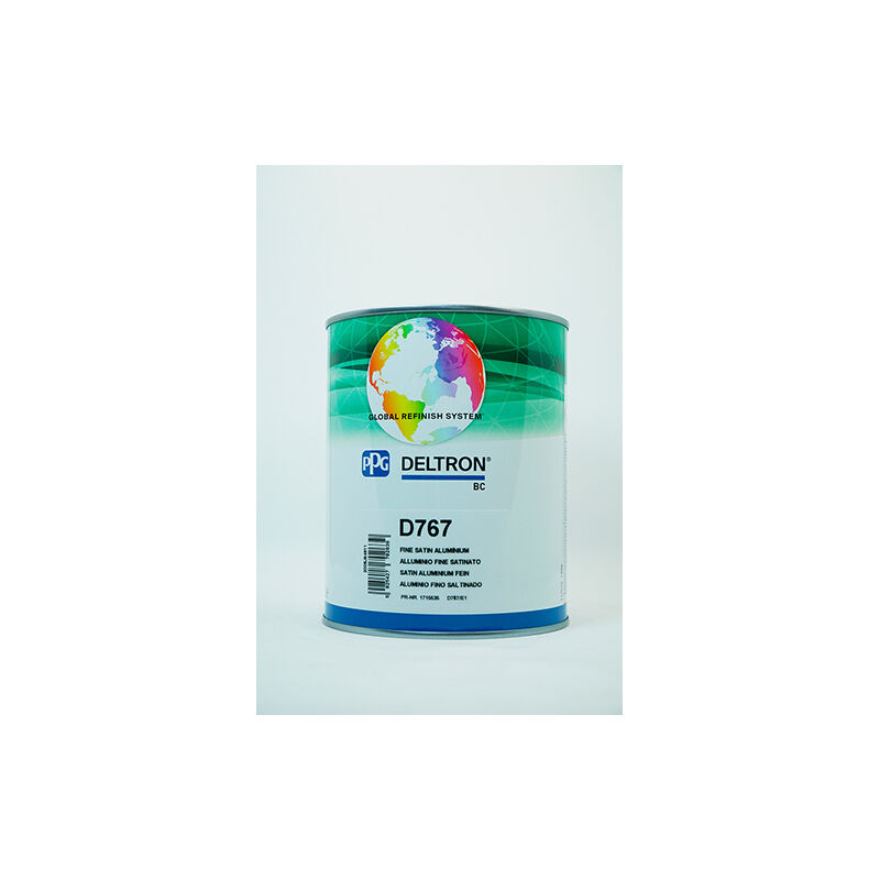 PPG D767 DELTRON GRS BC FINE SATIN ALUMINIUM LITRI 1