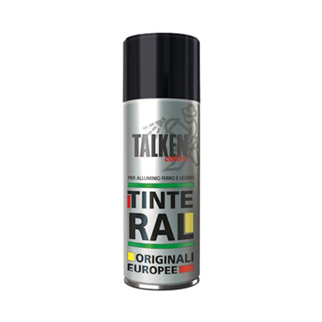 TALKEN SPRAY RAL 9005 NERO OPACO ML 400