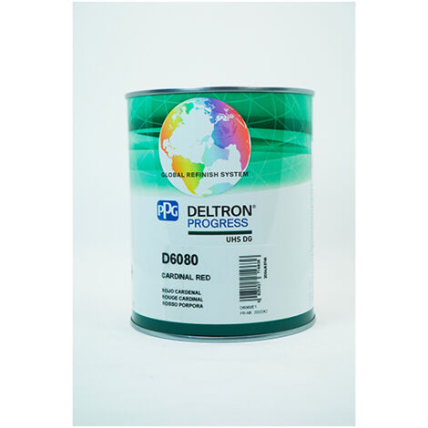 PPG D6080 DELTRON UHS CARDINAL RED LITRI 1