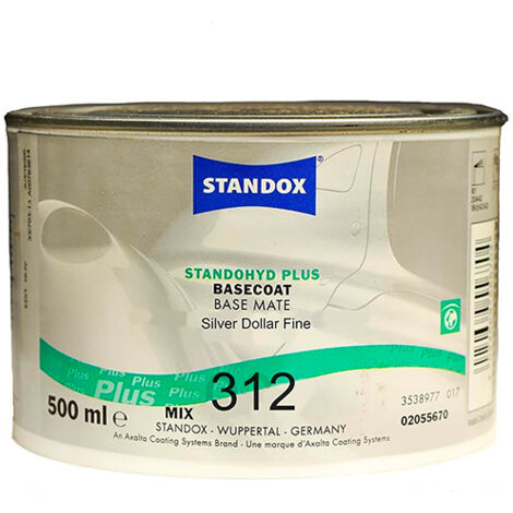 STANDOX MIX 312 BASE OPACA STANDOHYD SILVER DOLLAR FINE LT 0,5