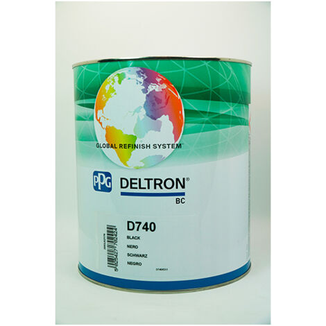 PPG D740 DELTRON BLACK LITRI 3.5