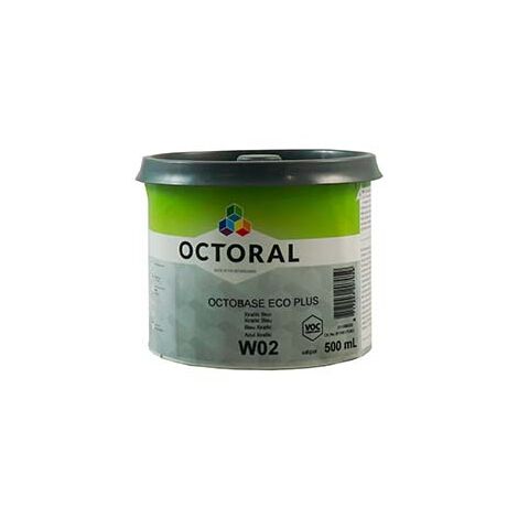 OCTOBASE W02 OCTOBASE ECO PLUS XIRALLIC BLUE 0,5 lt