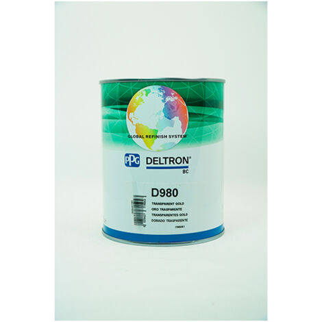 PPG D980 DELTRON BC TRANSPARENT GOLD LITRI 1